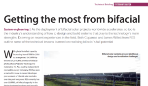 Getting the most from bifacial - PV Tech