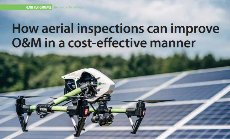 How aerial inspections can improve O&M in a cost-effective manner - PV Tech