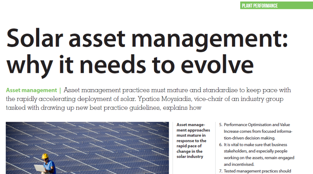 Solar asset management: why it needs to evolve - PV Tech