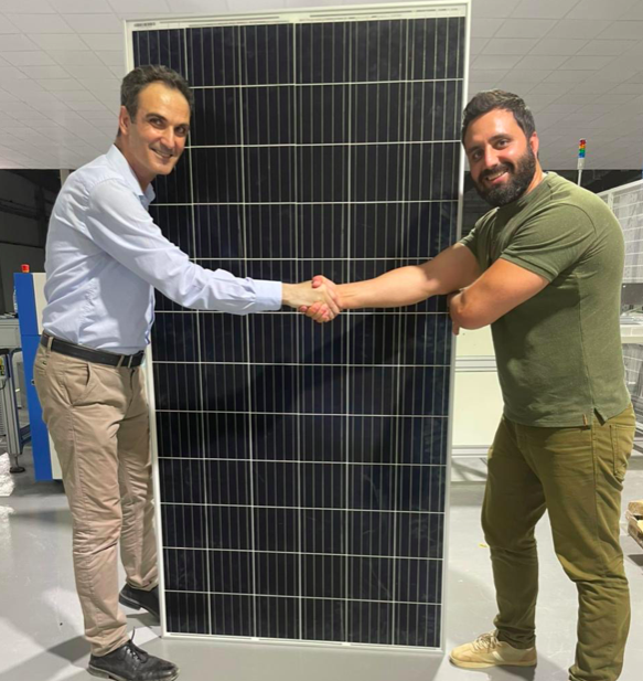 First PV modules produced at Bin Omairah using Mondragón Assembly ...