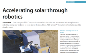 Accelerating solar through robotics - PV Tech