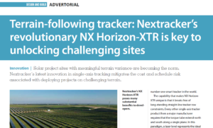 ADVERTORIAL: Terrain-following tracker: Nextracker’s revolutionary NX ...