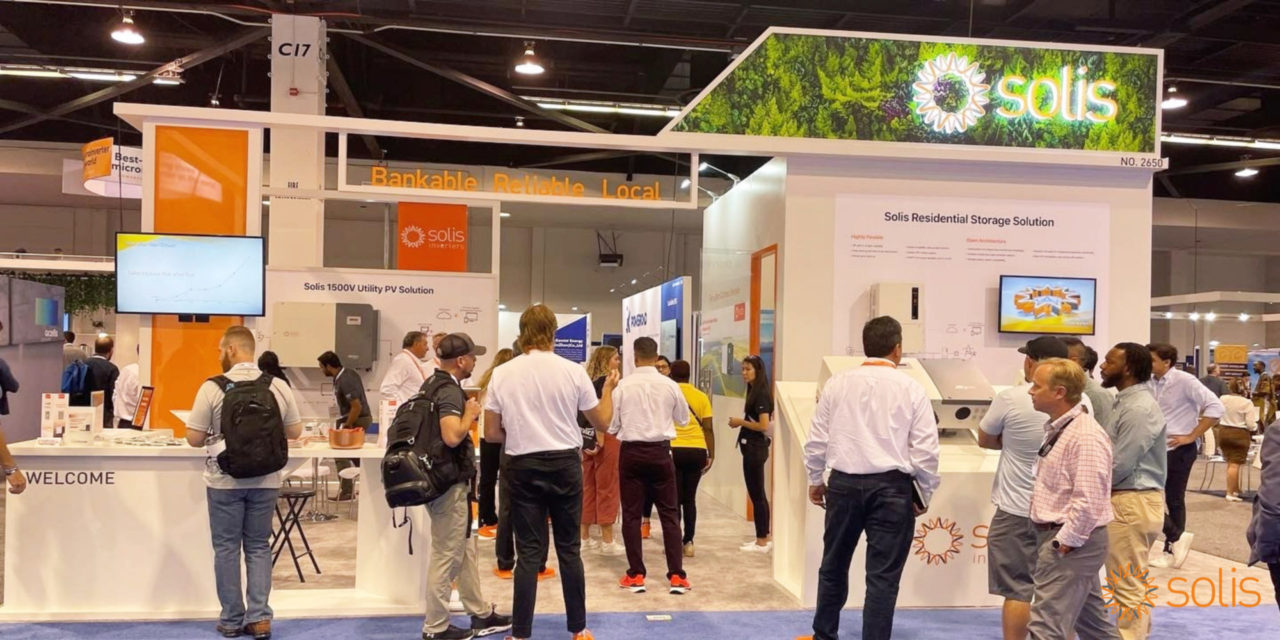 Solis showcases range of solutions at RE+ 2022 - PV Tech