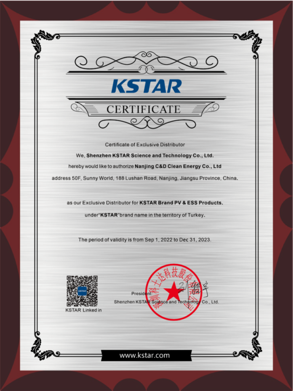 C&D Clean Energy becomes exclusive distributor for KSTAR PV & ESS ...
