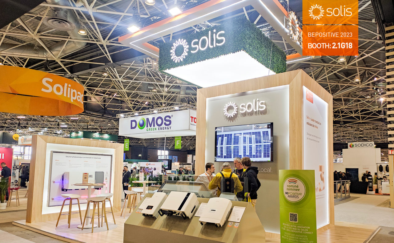 Solis showcases enhanced inverter range at BePOSITIVE exhibition in ...