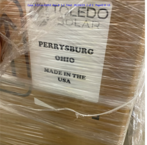 First Solar accuses Toledo Solar of 'deceptive' reselling of its modules