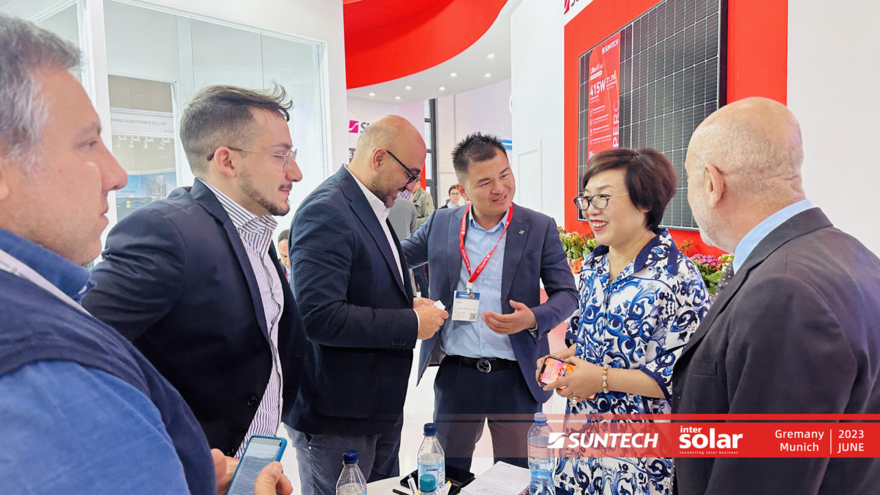 Suntech showcases new TOPCon modules at Intersolar Europe - PV Tech