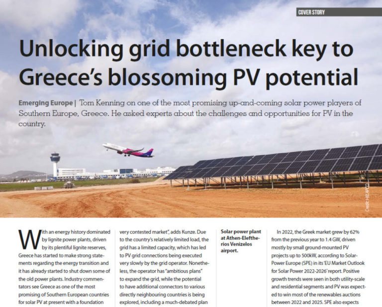 Unlocking grid bottleneck key to Greece’s blossoming PV potential - PV Tech