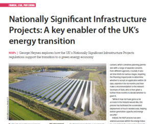 Nationally Significant Infrastructure Projects: A key enabler of the UK ...