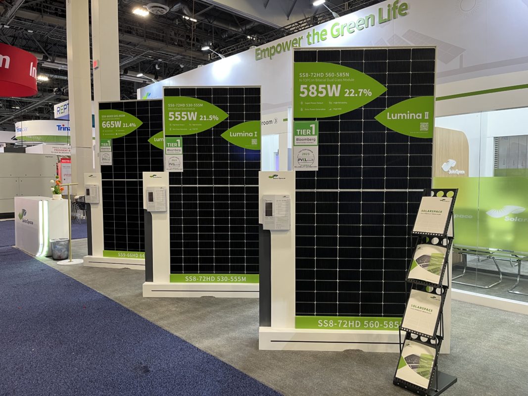 SolarSpace showcases modules and cells at RE+ 2023 - PV Tech