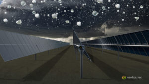 Protect solar projects from Hail with Nextracker’s NX Horizon Hail Pro