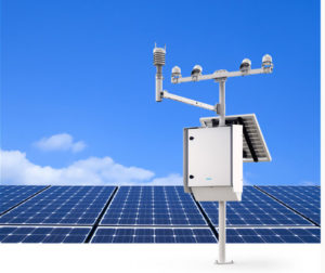 Improving solar plant efficiency with automatic weather stations