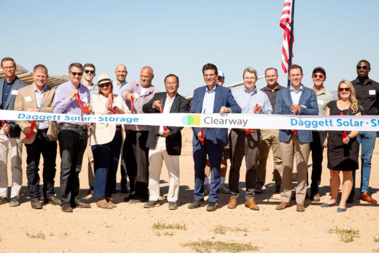 Clearway begins production at Daggett solar-plus-storage facility