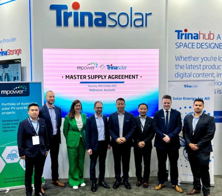 Trina Solar signs module and tracker supply deal with MPower