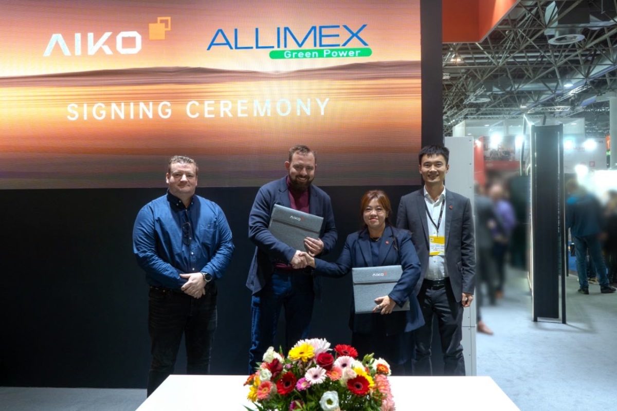 AIKO and Allimex Green Power sign distribution agreement for European ...