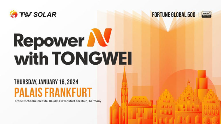 Tongwei Solar’s G12R TNC modules to be unveiled in Europe - PV Tech