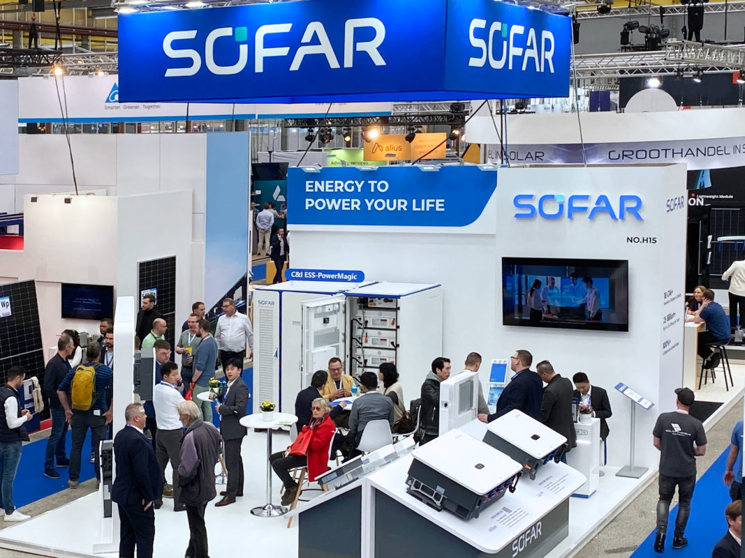 SOFAR showcases PV and ESS products at Solar Solutions - PV Tech