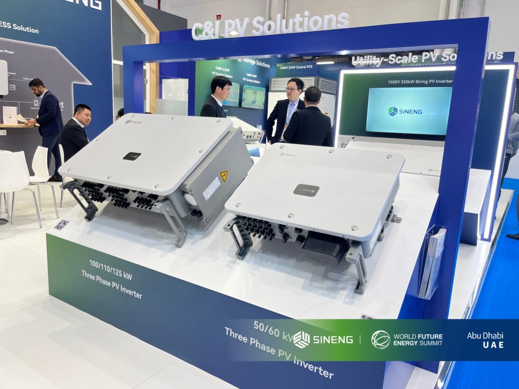 Sineng showcases extensive portfolio of PV and ESS solutions at WFES 2024 - PV Tech