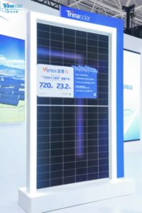 Trina Solar’s Vertex N 720W series modules ‘ideal for upgraded Vanguard 1P’, with lower LCOE and ...