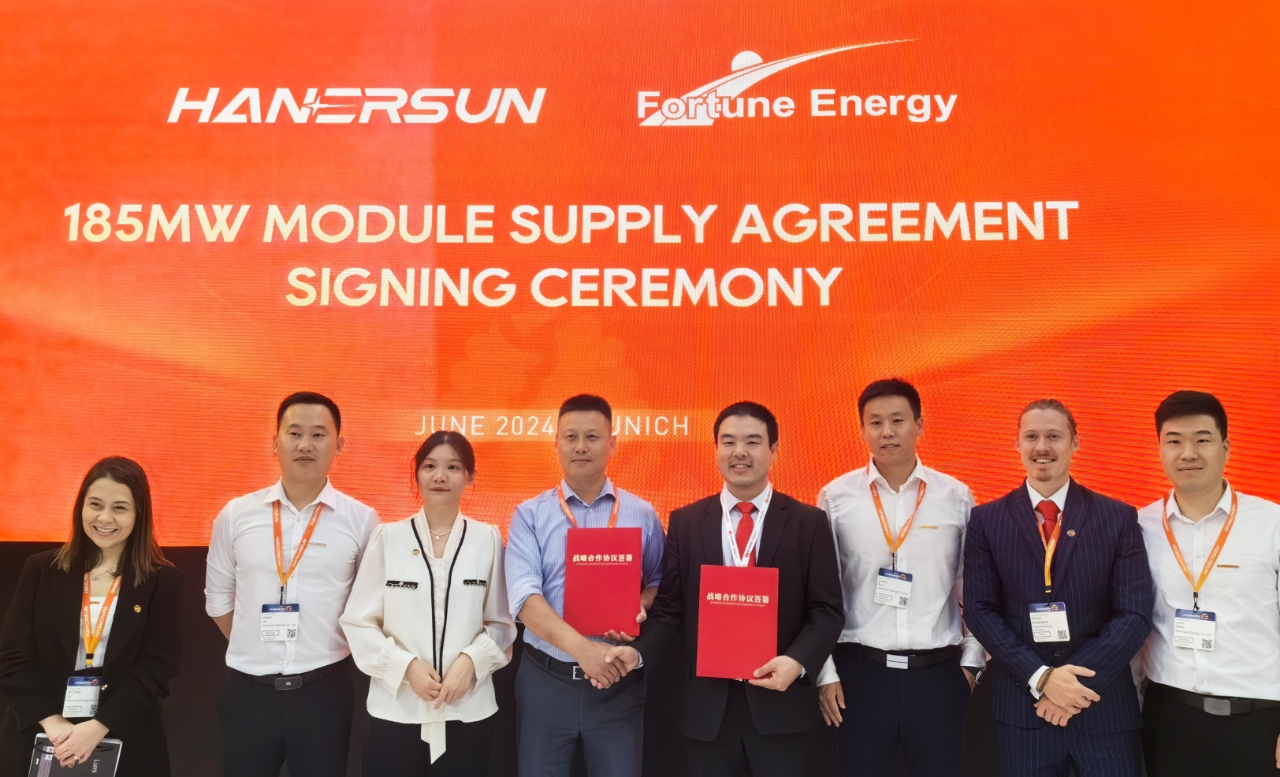Hanersun and Fortune Energy embark on new journey in European PV Market ...
