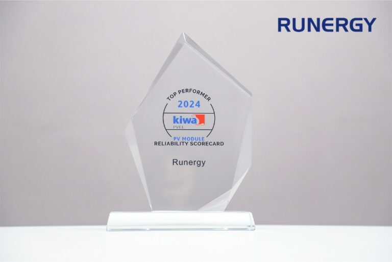 Runergy N-Type solar module recognised as ‘Top Performer’ by Kiwa PVEL ...