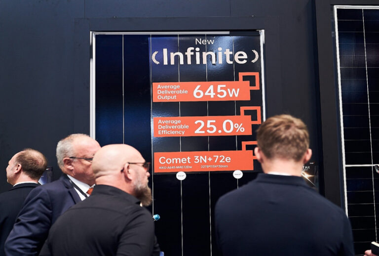 AIKO unveils high-efficiency ABC INFINITE modules - PV Tech