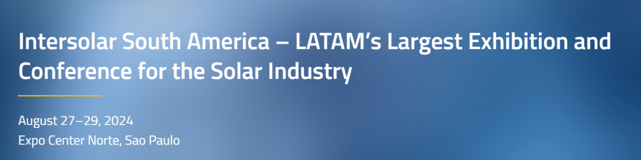 Intersolar South America to bring together public authorities, industry ...