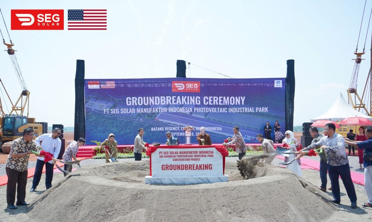 SEG Solar breaks ground on 5GW TOPCon PV plant in Indonesia