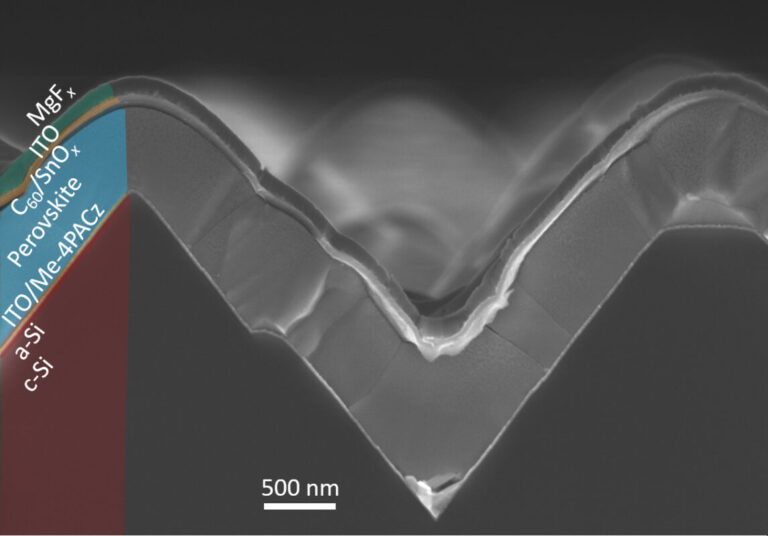 Fraunhofer ISE develops 31.6% efficient perovskite silicon solar cell