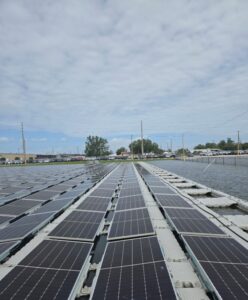 D3Energy’s floating solar systems withstand Hurricane Milton