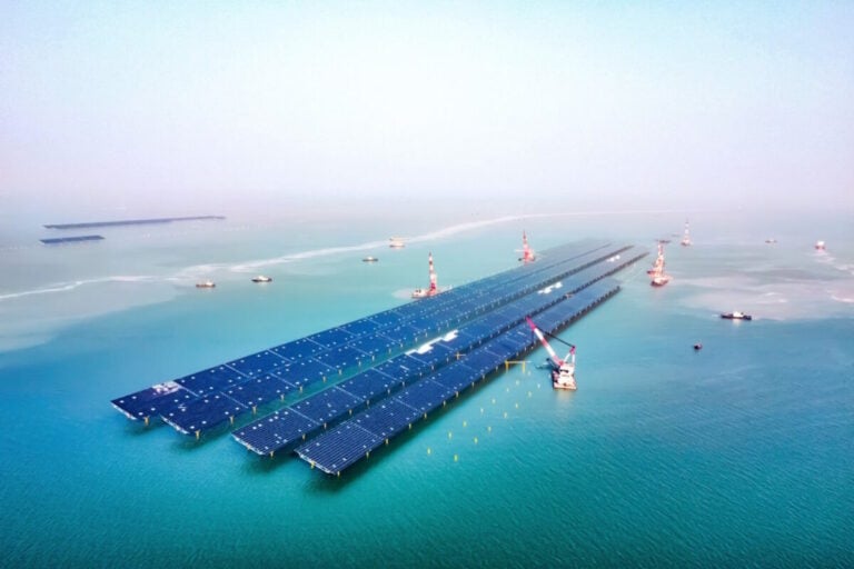 China completes world’s largest open sea floating solar project - PV Tech