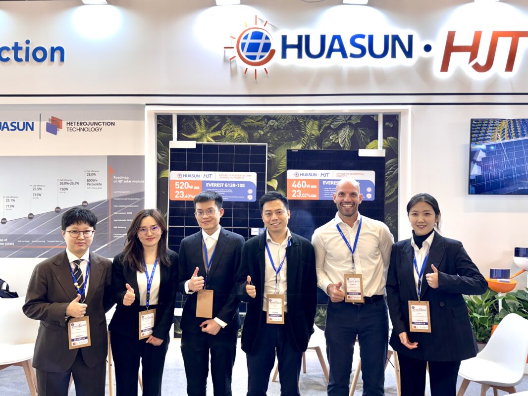 Huasun showcases breakthrough HJT 0BB products at EnerGaïa France 2024 ...