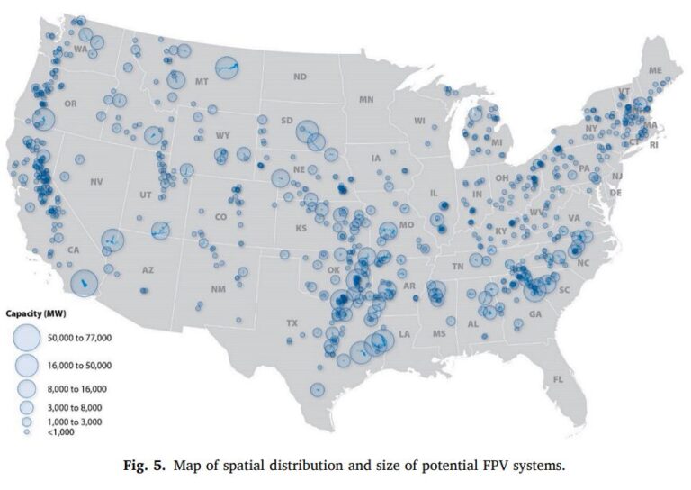 Floating solar on US reservoirs could add up to 1TW PV capacity - PV Tech