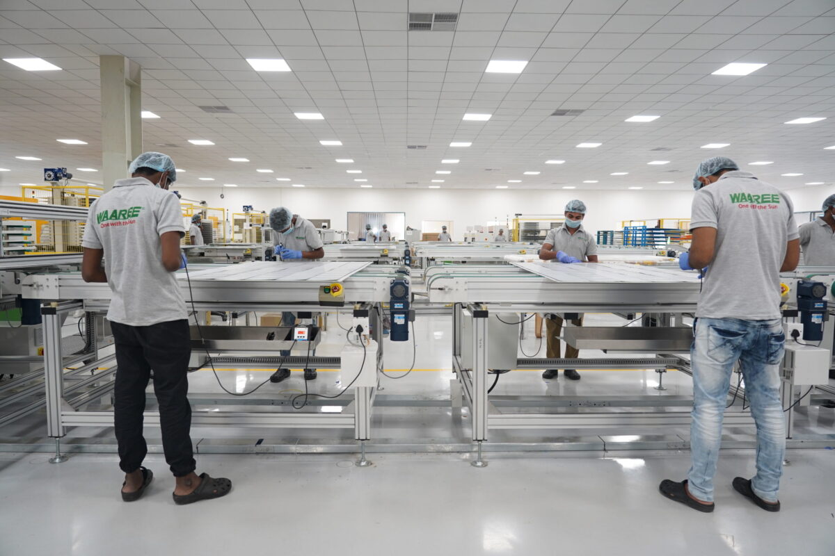 Waaree Energies to expand US module assembly plant to 3.2GW - PV Tech