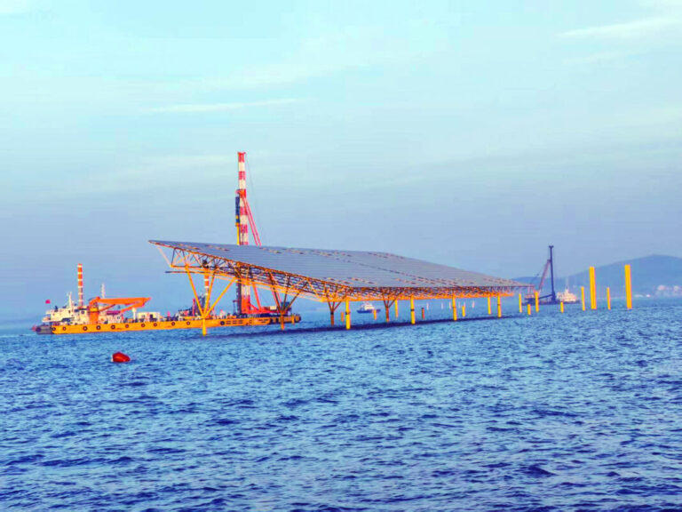 Huasun powered offshore PV-fishery project nears grid connection - PV Tech