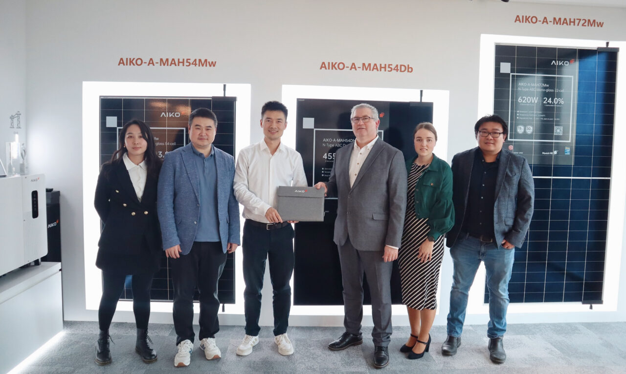 AIKO ABC INFINITE modules surpass 100MW in cumulative orders - PV Tech