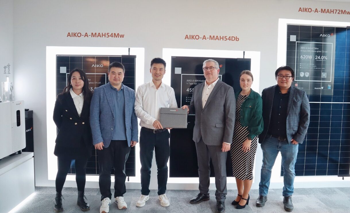 AIKO ABC INFINITE modules surpass 100MW in cumulative orders - PV Tech