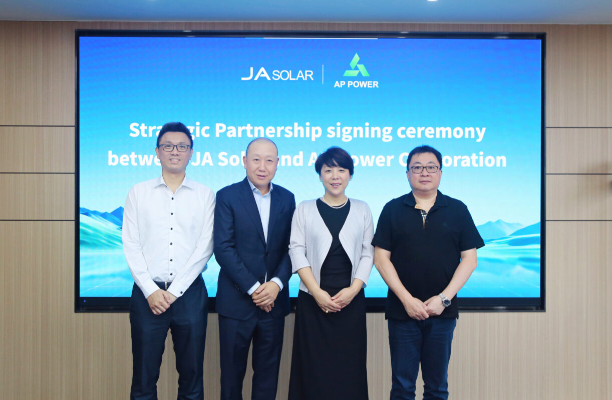 JA Solar and AP Power sign strategic cooperation agreement - PV Tech