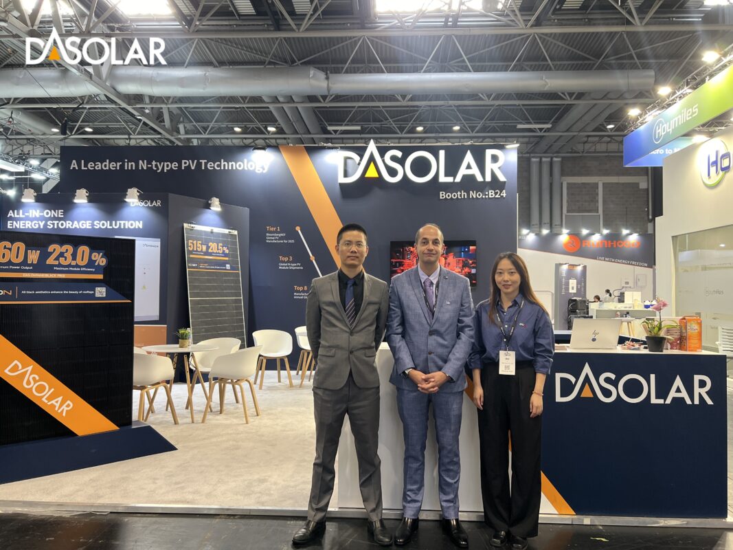 DAS Solar showcases N-type innovations at Solar & Storage Live 2025 - PV Tech