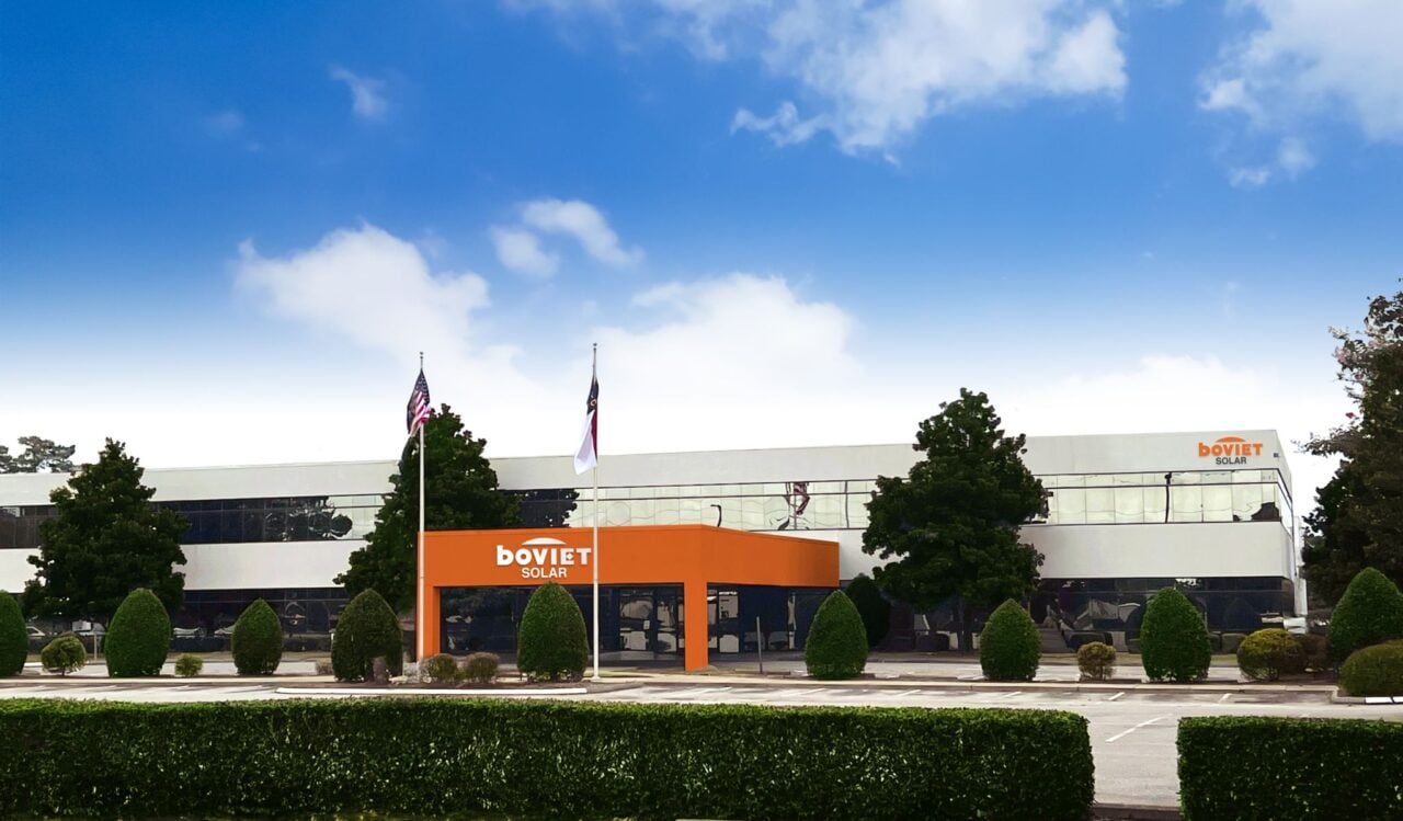 Boviet Solar expands US module manufacturing capacity to 3GW - PV Tech