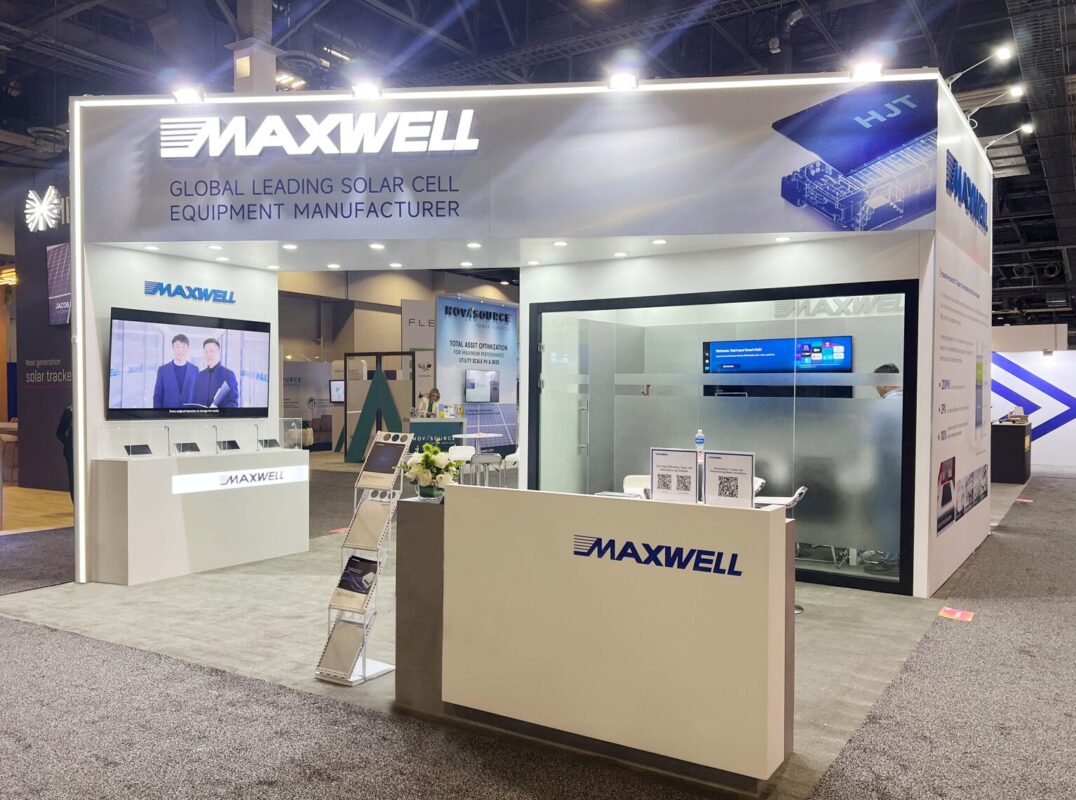 Maxwell showcases HJT Full-line solution at RE+ - PV Tech