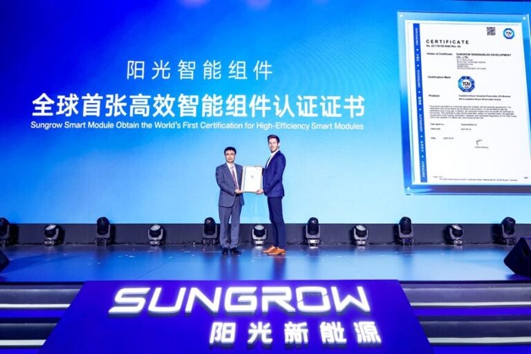 Sungrow Renewables launches smart module in landmark industry debut ...